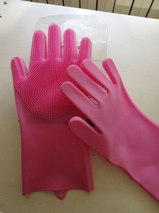 guanti in silicone casa