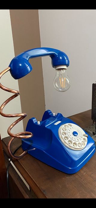 Lampada telefono retró 