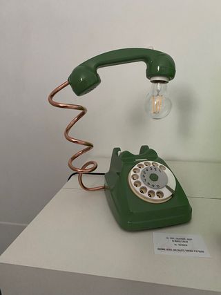 Lampada telefono retró 