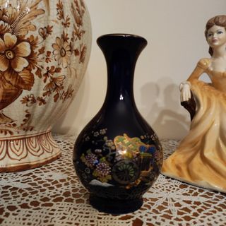 piccolo vasetto blu cobalto