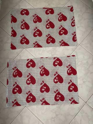 Federe per cuscini a cuore 