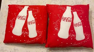 Coppia cuscini Coca cola