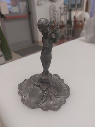 Statuina Angelo in peltro