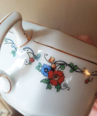 Zuccheriera in porcellana Richard Ginori vintage