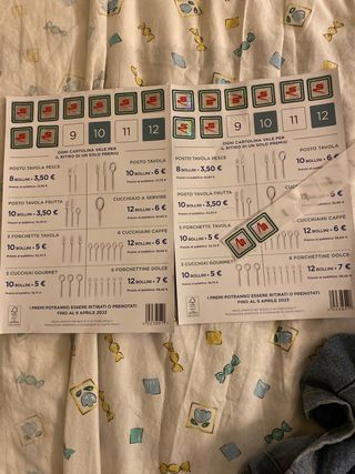 Bollini esselunga collezione sambonet