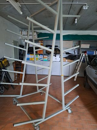 capra in ferro con ruote