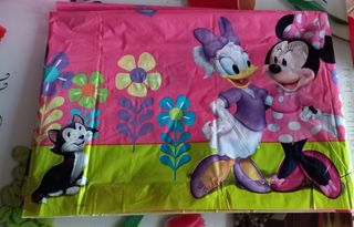 tovaglia plastica minnie disney 180x120 usata rosa