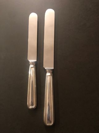 Set coltelli#argento#vintage 