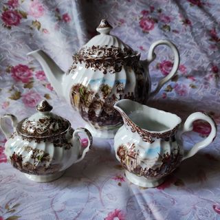 Set tre pezzi Johnson Bross serie Coaching Scenes 