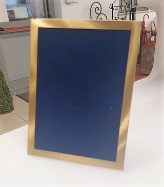 Cornice portafoto vintage oro