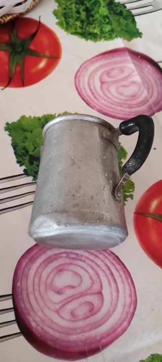 scalda latte vintage