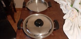 2 pentole nuove e 1 coperchio 