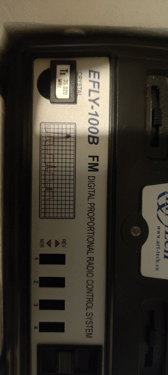 Radio Controlador Digital Proporcional Art-Tech RC de segunda mano por ...