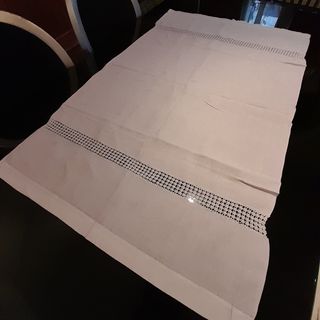 asciugamano lino vintage 