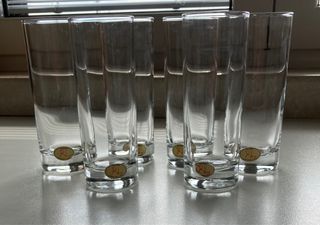 6 bicchieri nuovi RL