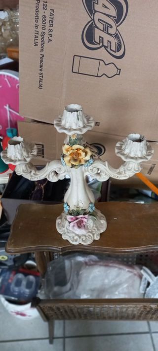 porta candele in ceramica capodimonte euro 15 