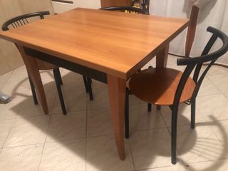 Tavolo e 4 sedie Callegaris 