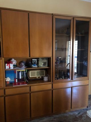 Mobili soggiorno in vera noce