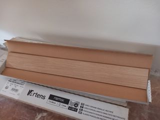 Battiscopa finto legno da 7,5x60 cm