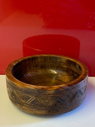 Ciotola vintage in legno