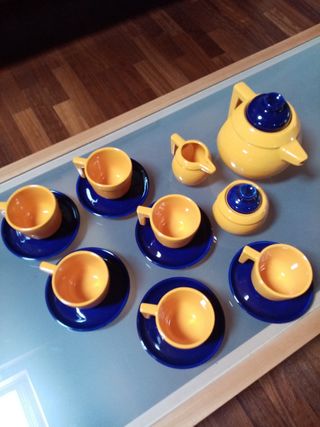 servizio tea vintage nuovo 6 pers. 