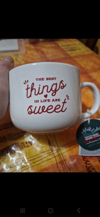 Tazza "The best things in life are sweet"