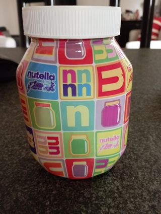 Lampada Nutella vintage .Carica tramite porta USB