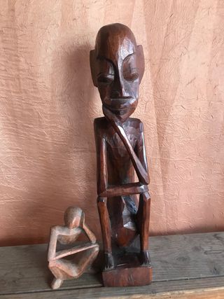 Statue legno