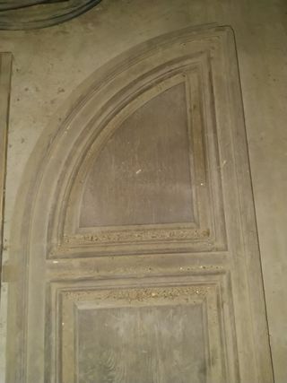 portone d'ingresso in massello anni 30