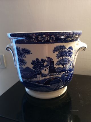 Spode Tower Blue Contenitore/Portavaso