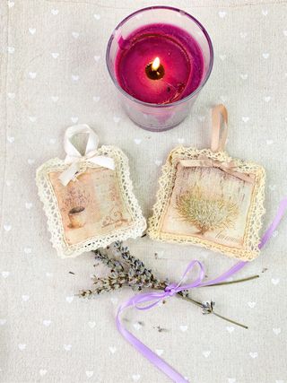 Sacchettini di lavanda vintage 