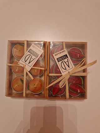 2 confezioni Candele mai aperte