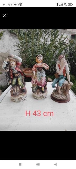 statue in porcellana