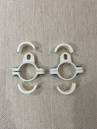 IKEA STOLMEN - 2pz x ganci di sostegno Bianco