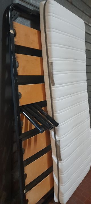 Materasso singolo ikea malvik + rete a doghe 