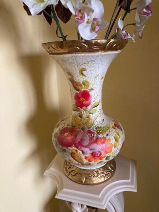 Vado in ceramica dipinta