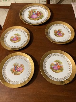 Set dessert porcellana vintage 