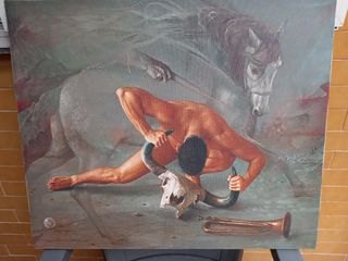 Stampa su tela.   ....12euro 