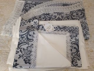 completo letto matrimoniale con pizzo 