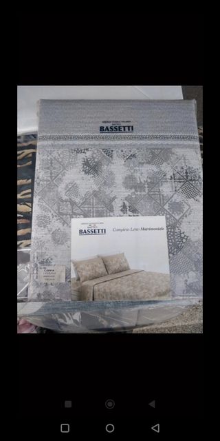 lenzuola matrimoniali cotone Matteo bassetti 