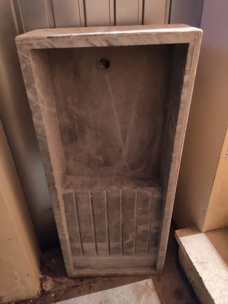 lavandino cucina in marmo