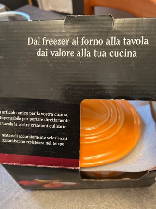 Casseruola ovale con coperchio