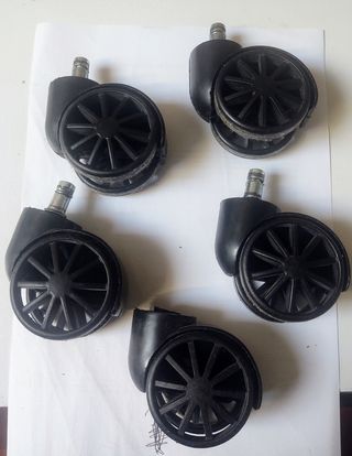 Set ricambio ruote sedia Gaming ufficio