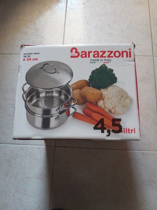 Set cottura a vapore Barazzoni.