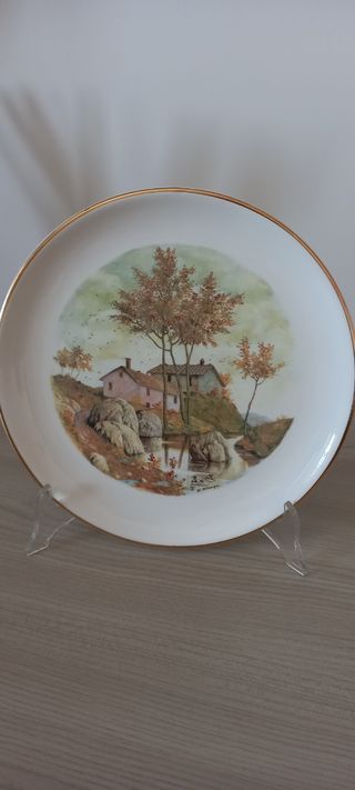 Piatto decorato