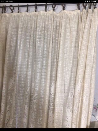 Coppia tenda vintage 