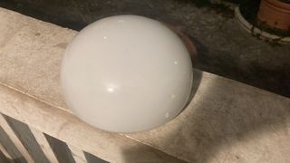 Plafoniera in vetro diametro 20cm