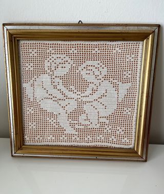 Quadretto angioletti crochet