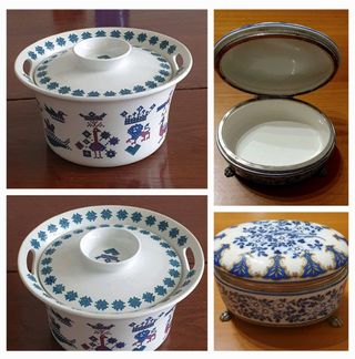 set casseruola e portagioie 