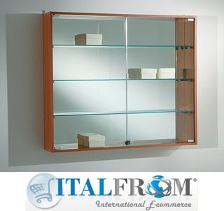 Bacheca legno colore grigio argento